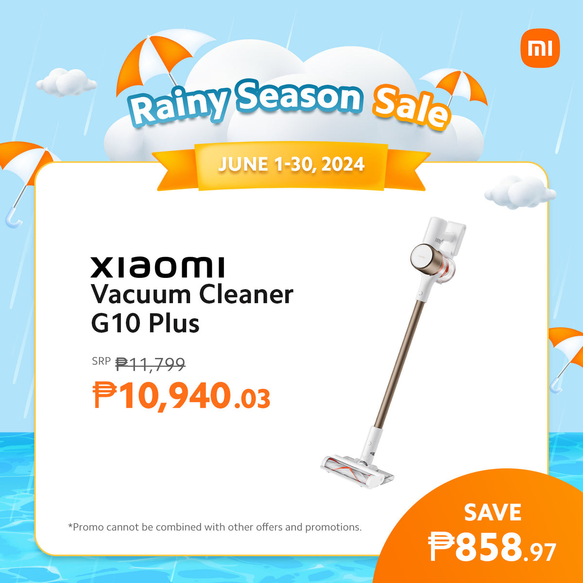 Xiaomi Vacuum Cleaner G10 Plus | Authorized Xiaomi Store PH Online