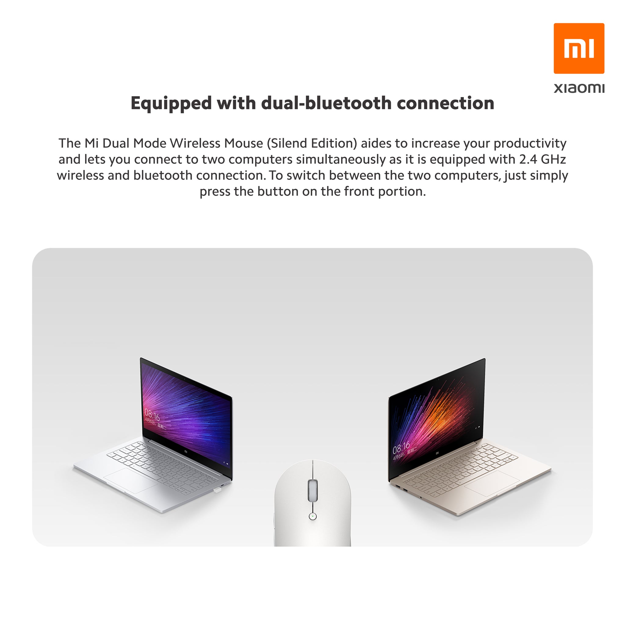 Mi Dual Mode Wireless Mouse Silent Edition | Authorized Xiaomi Store PH ...