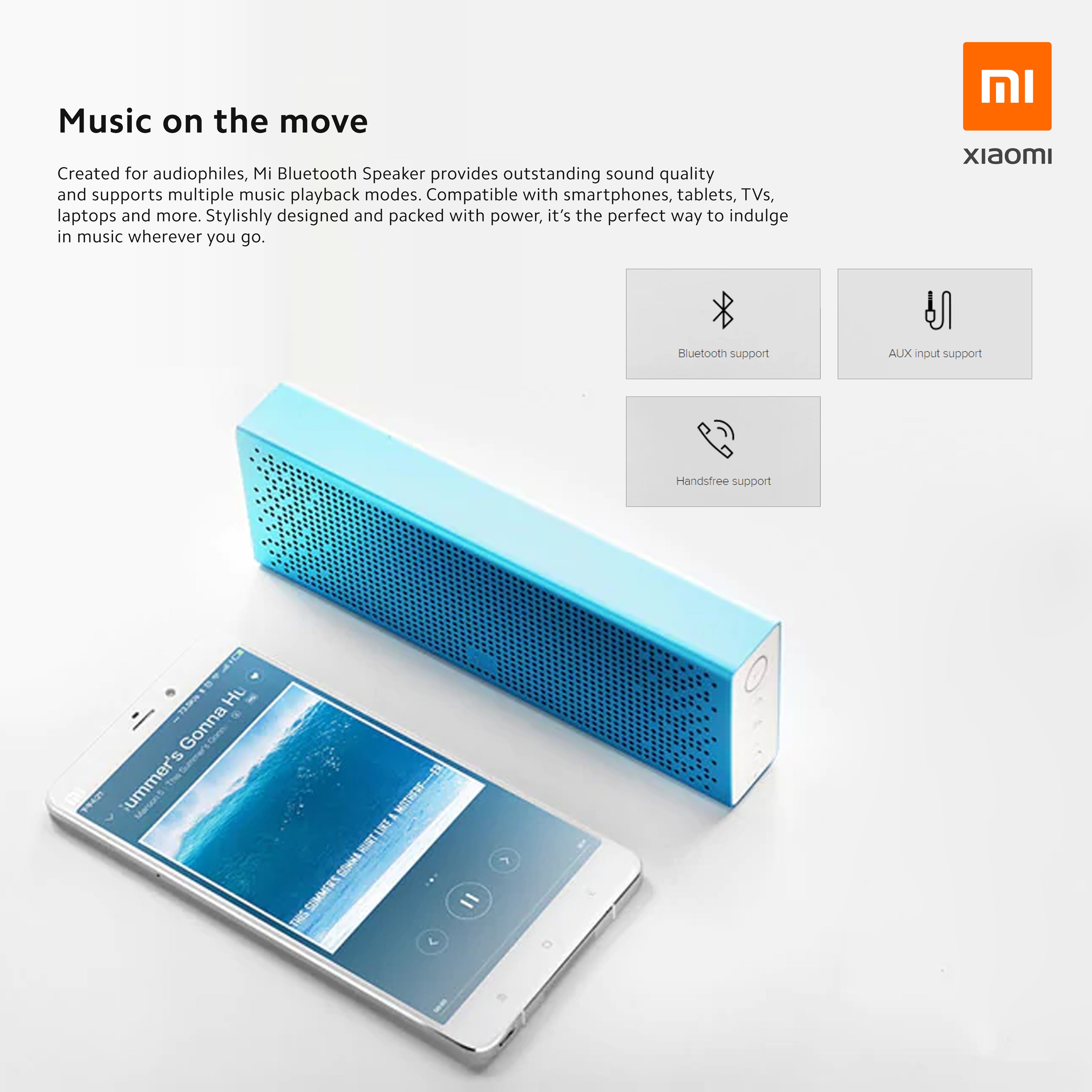 Xiaomi Mi Bluetooth Speaker GL | Authorized Xiaomi Store PH Online